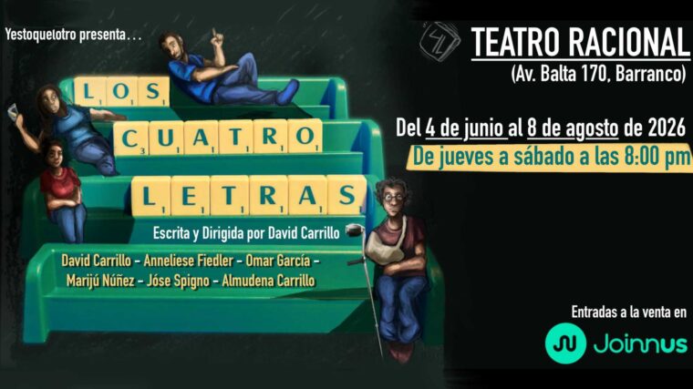 “Los Cuatro Letras” de David Carrillo inicia temporada